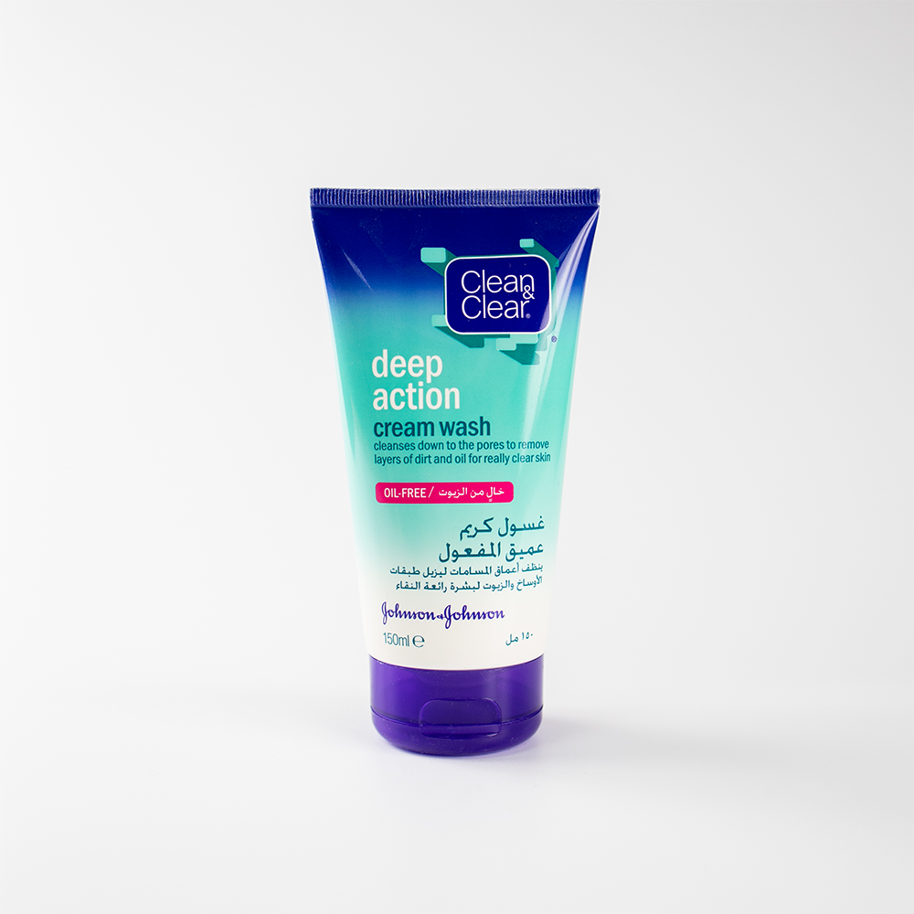Clean & Clear Deep Action Cream Wash - YMH Online Pharmacy | Online ...