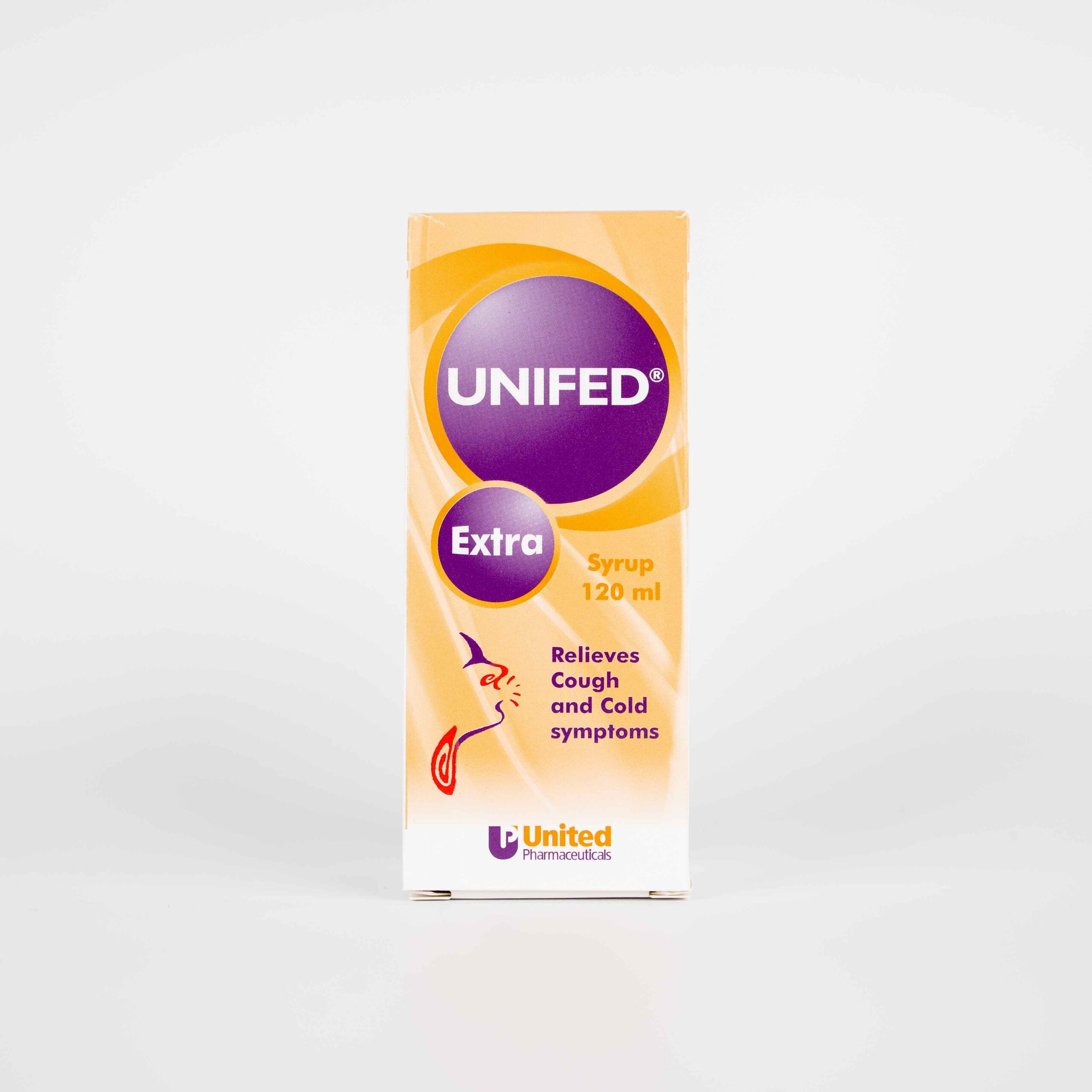 Unifed Extra Syrup 120ml - YMH Online Pharmacy | Online Pharmacy Bahrain